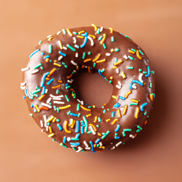DONUT RING CHOCOLATE AO LEITE – Sampiero Alimentos